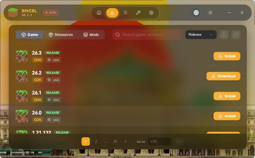Better Minecraft Bedrock Launcher